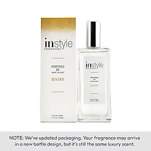 Instyle Fragrances | Inspired by Marc Jacobs' Daisy | Women’s Eau de Toilette | Vegan, Paraben & Phthalate Free | Never Tested on Animals | 3.4 Fl Oz