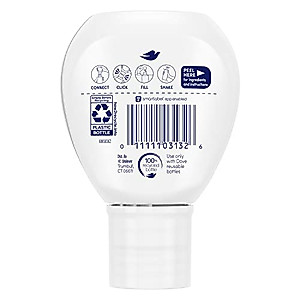 Dove Body Wash Concentrate Refill Cucumber 4 pack for use reusable bottle for Instantly Soft Skin and Lasting Nourishment 4 fl oz (makes 16 fl oz)