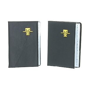 Lot of 2 Vinyl Personal Phone and Address Book Measures 4" x 6"