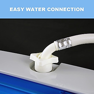 Panda Portable Washing Machine 10 LBS Load Volume, Fully Automatic 1.34 Cu.ft Laundry Washer with Built-in Drain Pump, Top Load Clothes Washer for Apartment and Household