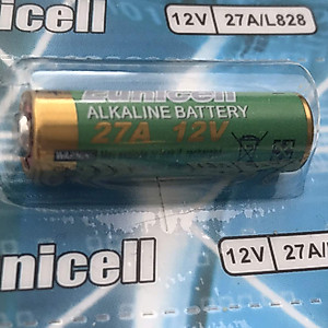 5 Eunicell 27A / L828 / A27 12V Alkaline Battery Long Shelf Life 0% Mercury (Expire Date Marked)