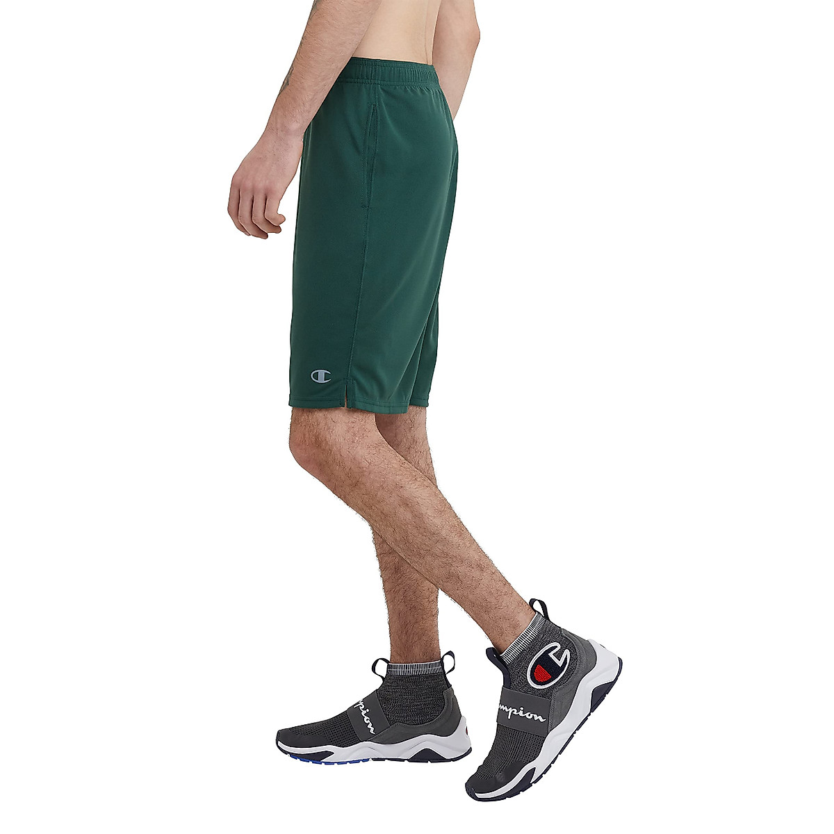 Champion mens 10" Core Training Short, Team Dark Green, Medium US