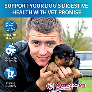 Nutra Kams Goat Milk Powder with Taurine for Puppies and Dogs Digestive Health, Strong Bones and Healthy Teeth.14. oz, 100% Natural.