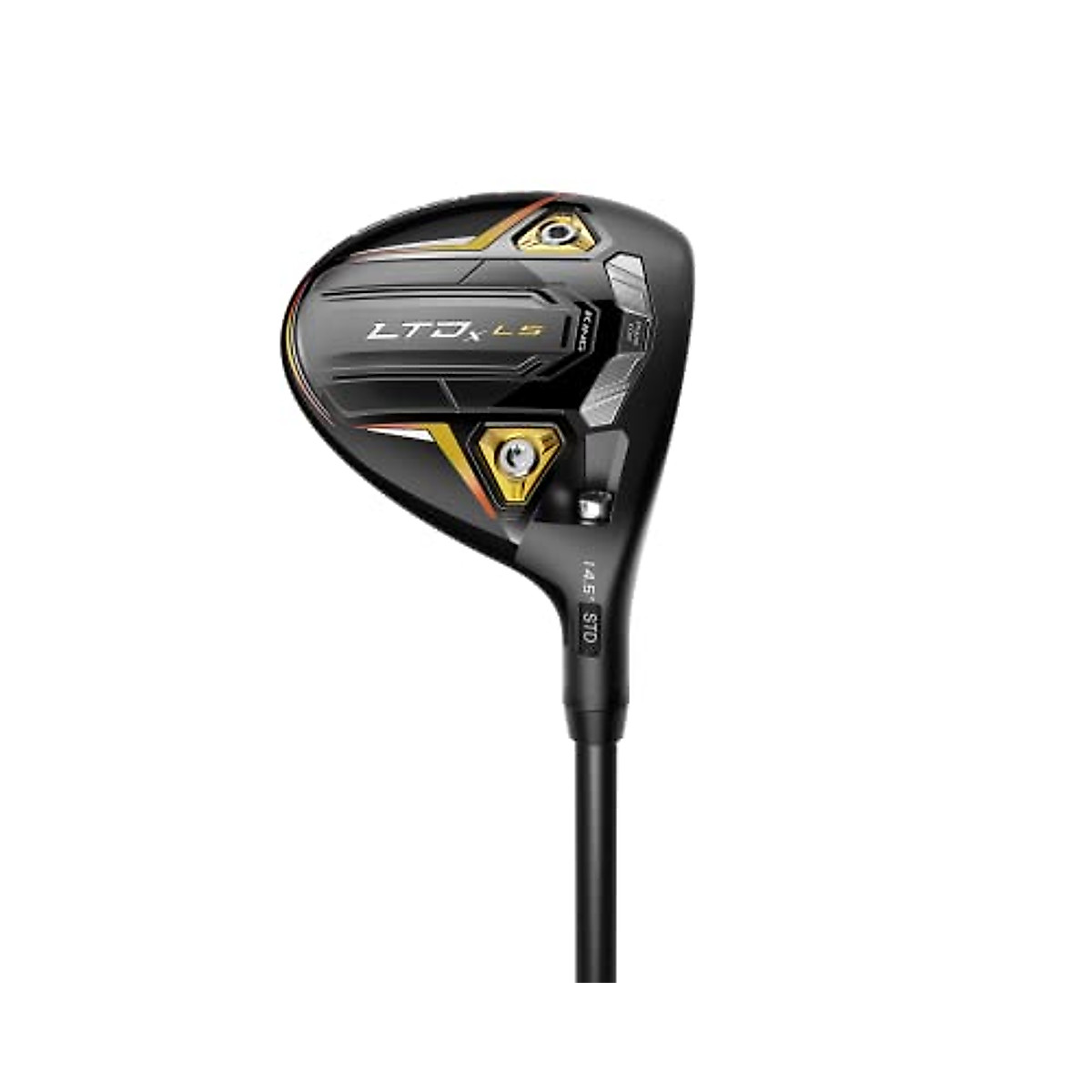 Cobra Golf 2022 LTDX LS Fairway Matte Black-Gold Fusion (Men's, Right Hand, MCA Tensei AV Raw White 75, Stiff Flex, 3w-14.5)