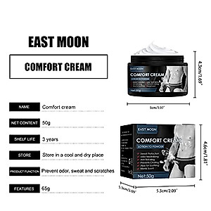 2022 New Released Comfortable Fresh Deodorant Cream for Men, Against Sweat & Chafing, Odor Control, Best Stocking Stuffers for Men (50g)