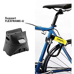 Kryptonite New York Standard Bike U-Lock, Heavy Duty Anti-Theft Bicycle U Lock Sold Secure Gold, 16mm Shackle with Mounting Bracket and Keys, Ultimate Security Lock for Bicycles E-Bikes Scooters