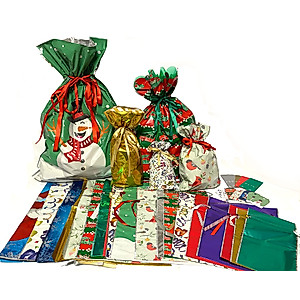 Giftmate 50-Piece Gift Bag with Tag Set