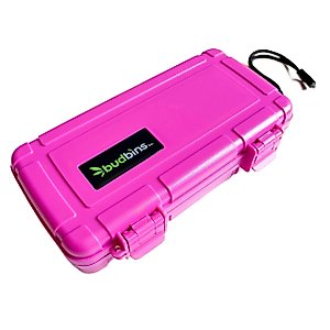 Waterproof Smell Proof Travel Storage Box (Pink)