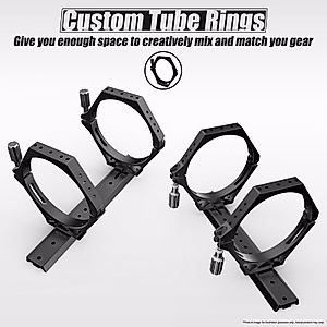 SVBONY SV550 APO Telescope, 122mm F7 Triplet Apochromatic Refractor Telescope, Professional Astronomical Telescope with 300mm Versatile V-Style Dovetail for Astrophotography and Visual with Bag