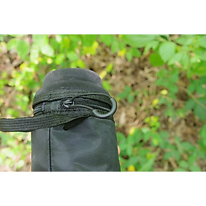 Masun Mason jar Cooler Insulated sleeve for Wide and Regular mouth Quart mason jars (Black 1 pack)