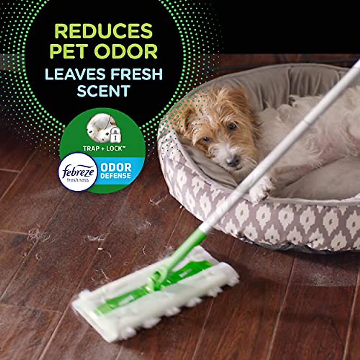 Swiffer Sweeper Heavy Duty Pet Dry + Wet Sweeping Kit