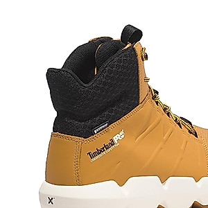 Timberland PRO Men's Morphix 6 Inch Composite Safety Toe Waterproof Industrial Casual Sneaker Boot, Wheat, 14