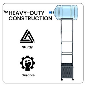 DXront Raised Garden Bed with Tomato Cage 56.7” Self Watering Tomato Planter Boxes with Trellis Wheels for Outdoor Climbing Flowers Vegetable Vine Vegetables