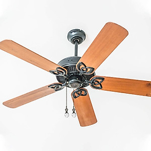 Ceiling Fan Pull Chains Crystal Light Fan Pull Chain Pendant with Ball 12 Inch Vintage Ceiling Fan Chain Extender Ornament Chain for Fan Pull (Transparent,8 Pieces)