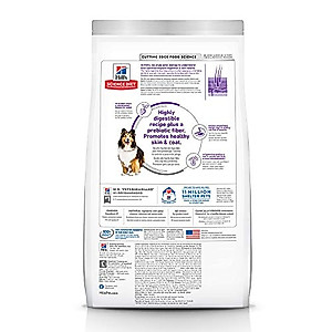 Hill's Science Diet Dry Dog Food, Adult, Sensitive Stomach & Skin, Chicken Recipe, 30 Lb Bag
