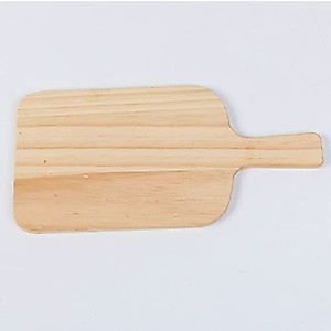 CYH Beech Bread Cutting Board Wooden Pizza Board Children's Fruit Salad Cutting Board Wooden Pizza Board Baking