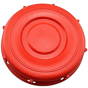 LQ Industrial IBC Tote Lid Cover 163mm/6.42inch Heavy Duty Plastic IBC Tank Adaptor Water Liquid Storage Lid Cap with Gasket for Industry Storage