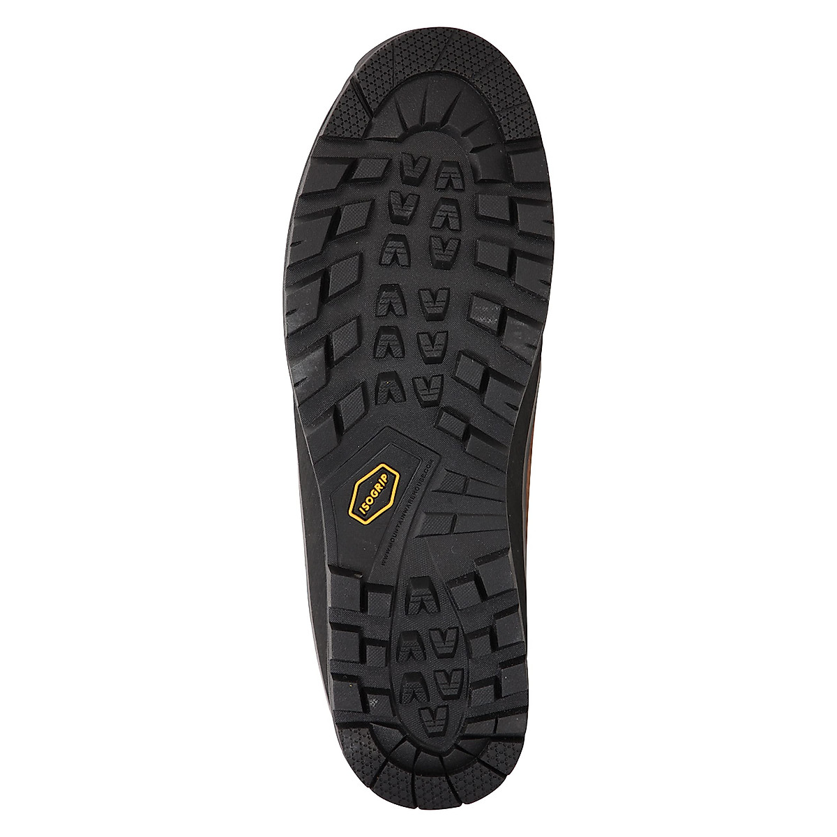 Mountain Warehouse Discovery Mens Boots - Isogrip Hiking Shoes Brown 12 M US Men