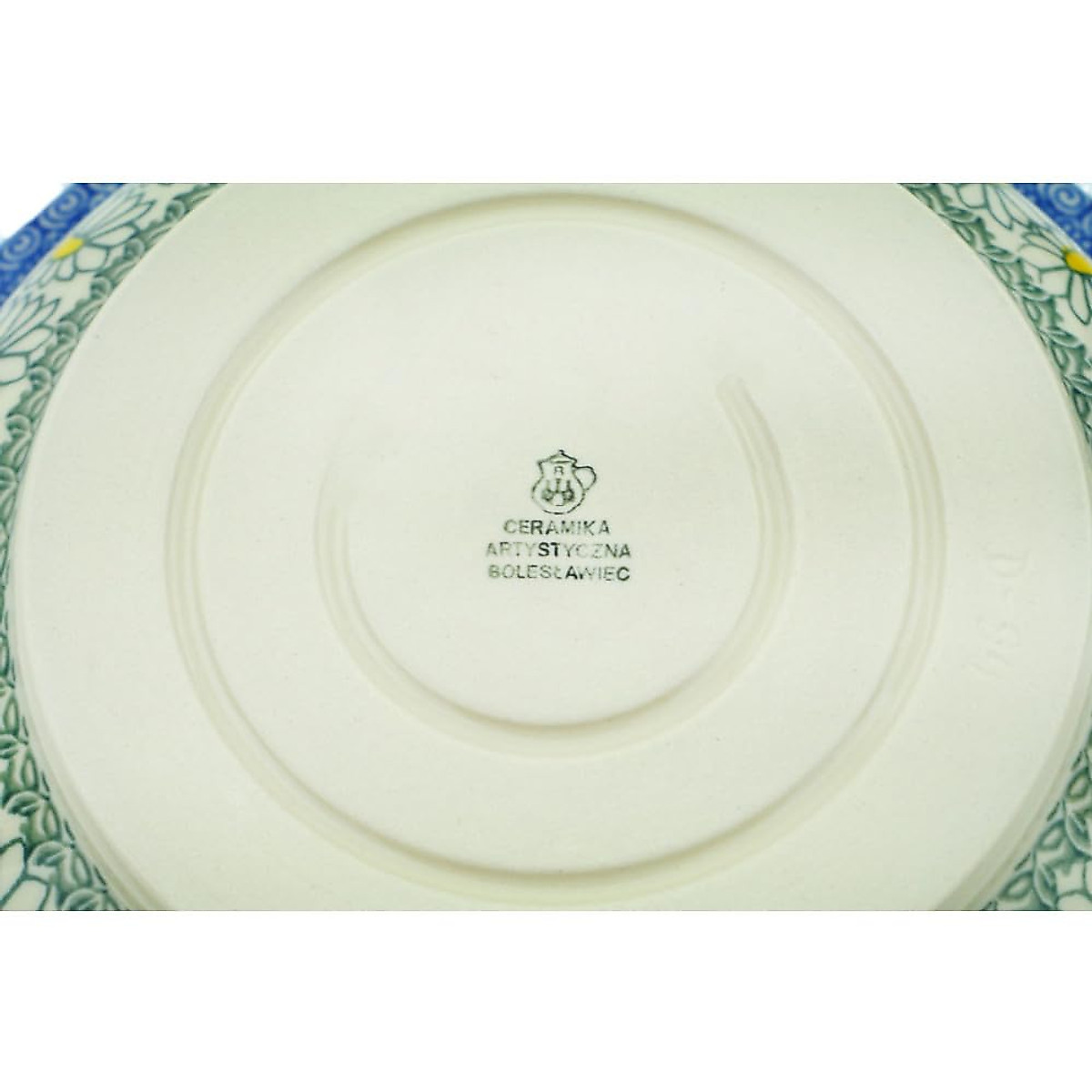 Authentic Polish Pottery Tagine Pot in Crazy Daisy Design Handmade in Bolesławiec Poland by Ceramika Artystyczna + Certificate of Authenticity