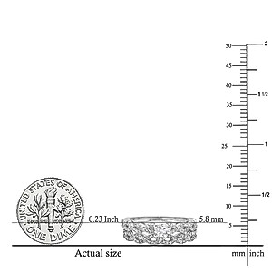 Dazzlingrock Collection 0.50 Carat (Cttw) 14k Round Diamond Women Engagement Ring Set 1/2 CT, White Gold, Size 7.5