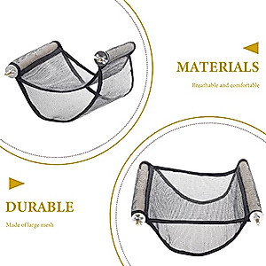 balacoo Hideout Rat Mesh for Hammock Nylon Sleeping Guinea Chinchilla Parrot Nest Cage Bedding Tier Toy Ferret Glider Small Animal Accessories Puppy Home Playing Hamster Cat Pig Hanging