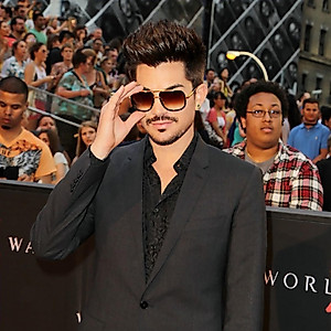 Dollger Oversized Square Aviator Glasses for Men Pilot Gold Frame Retro Glasses