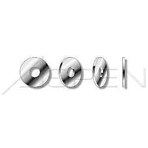 (1000pcs) 7/8", ID=0.937", OD=2", Standard Flat Washers, 304 Stainless Steel (18-8), Ships Free in USA