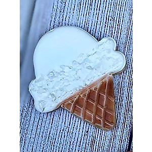 Ice Cream Cone Cookie Cutter, 4" Made in USA by Ann Clark