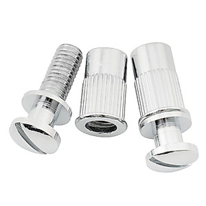 Musiclily Pro 52.5mm Adjustable Wraparound Bridge Tailpiece for Epiphone Les Paul Junior LP Style Electric Guitar, Chrome