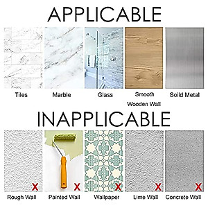 Linkidea 10 Packs Shower Caddy Adhesive Replacement, Wall Mount Hook Sticker for Toothbrush Holder, Adhesive Hooks for Bathroom Kitchen Corner Shelf