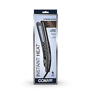 Conair Instant Heat Ceramic Flat Iron, 3/4-inch