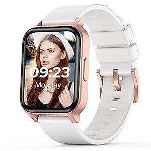 Smart Watch for Android Phones 1.69" Touch Screen Smart Watches for Women Men Nemheng Smartwatch Fitness Watches with Heart Rate Monitor Sleep Tracker Calorie Pedometer Sports Activity Fitness Tracker