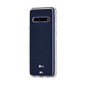 Case-Mate Tough Series LG V60 ThinQ Case - Clear - 10ft Drop Protection, Compatible with Wireless Charging - Anti Yellowing Lightweight Slim Cover Case for LG V60 ThinQ, Anti Scratch Technology