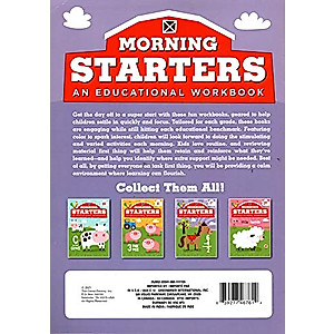 First Grade - Morning Starters Educational Workbooks - v11