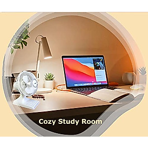 Optimus F-0610 6 Inch Personal Table Fan , White