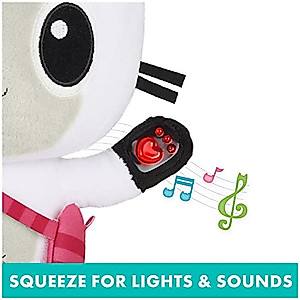 Gabby's Dollhouse, 13-inch Talking Pandy Paws Plush Toy with Lights, Music and 10 Sounds and Phrases
