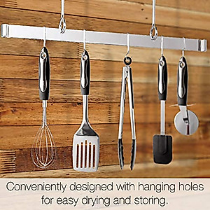 25-Piece Stainless Steel Kitchen Utensil Set | Non-Stick Cooking Gadgets and Tools Kit | Durable Dishwasher-Safe Cookware Set | Kitchenware Gift Idea, Best New Apartment Essentials