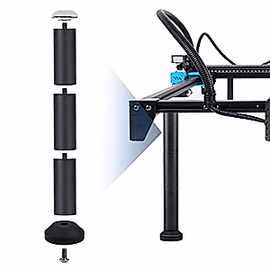 Twotrees Engraver Raiser 160mm Risers Auxiliary Heightening Column Extended Legs Increase Height Up to 160mm, Expansion Foot Suitable for Working with Rotary Roller