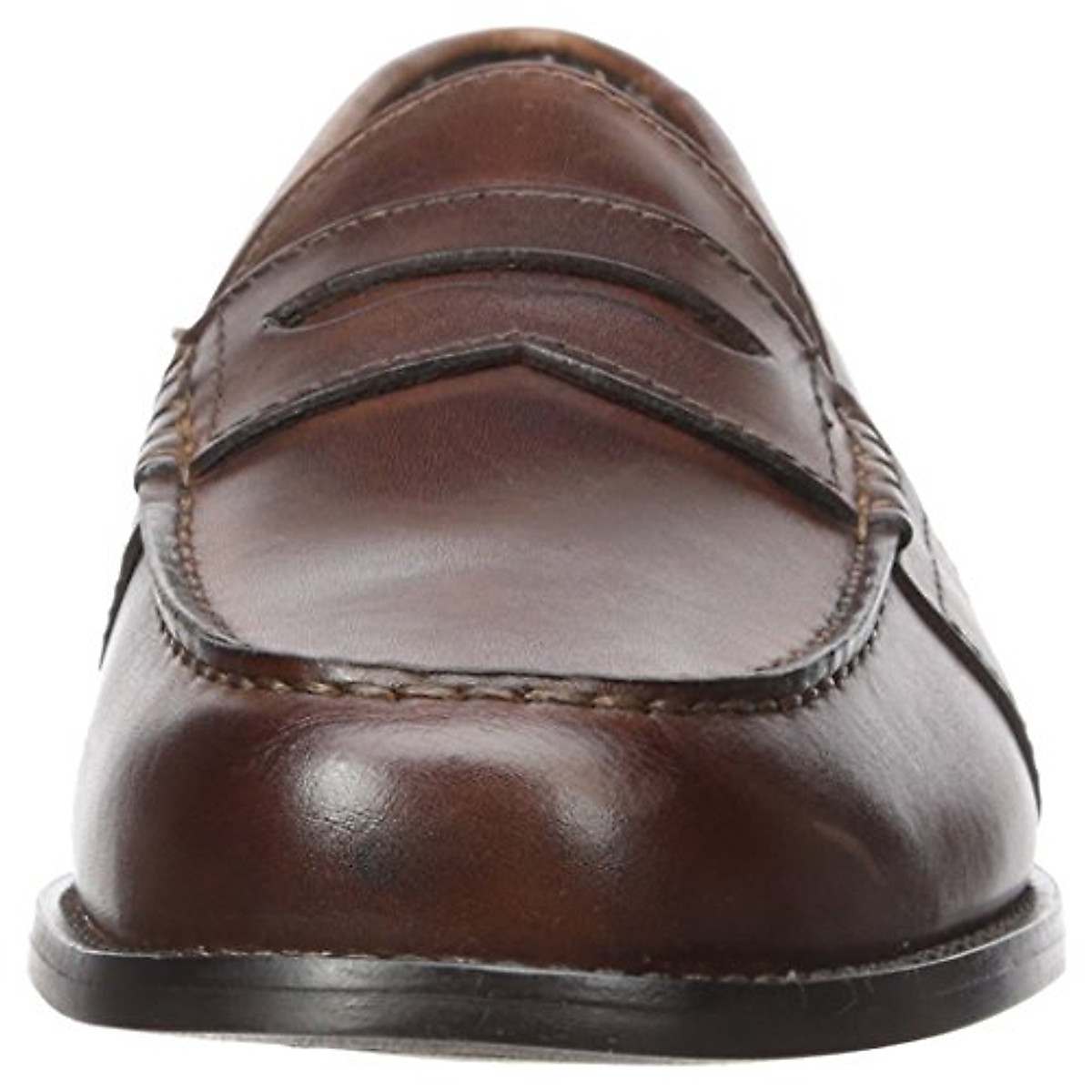 Nunn Bush Men's Noah Penny Loafer Dress Casual Slip On Shoe, Brown, 11 Wide
