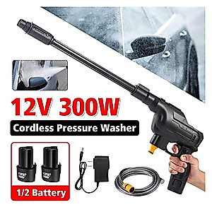 Car washer Household car wash machine Portable 12V Cordless Car Washer High Pressure Cleaner Washing Machine Auto Garden Home Cleaning Tools With Lithium Battery More convenient cleaning, multifunctio