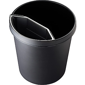 Helit H6105825 Object Waste Paper Bin, 18 litres, Red, with All-Round Handle Edge, Plastic, Pack of 1