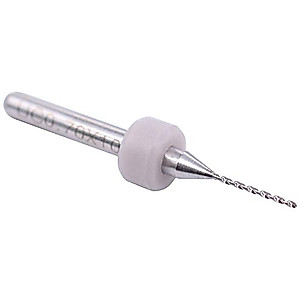 ApplianPar PCB Drill Bits Set Spiral Flute Carbide 0.3mm to 1.2mm for Dremel Print Circuit Board Stone Jewelry CNC Engraving Pack of 50