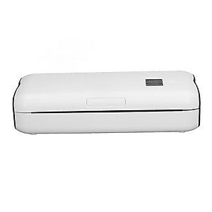Yunseity Portable Printer, Inkless Printing, Versatile Use, BT Connection, Portable Printer for iOS and for Android, A4 Thermal Printer, Rechargeable