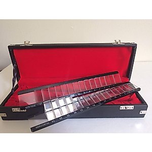 Prism Bar Ophthalmic Vertical & Horizontal Set in a Secured Case