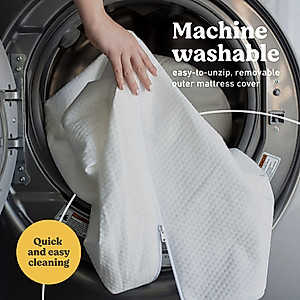 Graco Premium Foam Crib & Toddler Mattress – GREENGUARD Gold and CertiPUR-US Certified, 100% Machine Washable, Breathable, and Water-Resistant Cover, Meets All Applicable Category Safety Standards