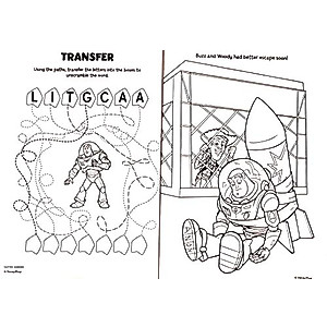 Pixar Disney Toy Story - Gigantic Coloring & Activity Book - 200 Pages