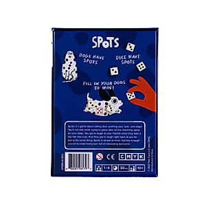 CMYK Spots - A Game About Rolling Dice, Pushing Your Luck…and Dogs
