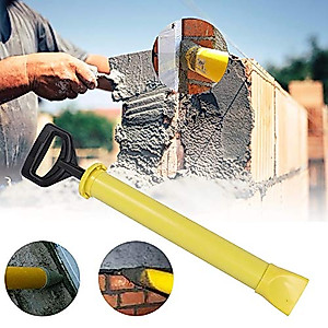 Mortar Pointing Grouting Filling Tool Cement Grouting Sprayer for Tile Security DoorRound Nozzle for Home Use, Multifunctional Accessory (Flat Mouth)