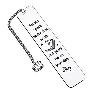 Inspirational Coworker Gifts for Women Men Friends Graduation Birthday Gift for Her Him Daughter Son Mothers Day Gifts for Mom Dad Teacher Appreciation Gifts for Women Men Bookmark for Teacher Student