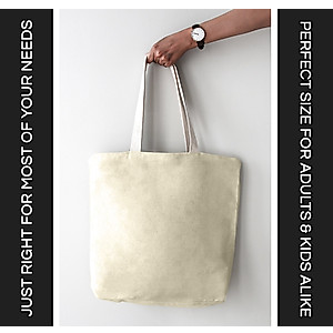 12 Pack Canvas Tote Bags – Design Your Own Party Favor Pack Tote Canvas Bags by Big Mo’s Toys